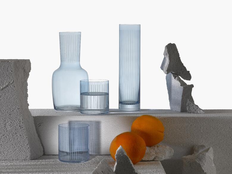 Soft drink glass Pure Line 350 ml | Light blue - Crystalex CZ | Bohemia ...